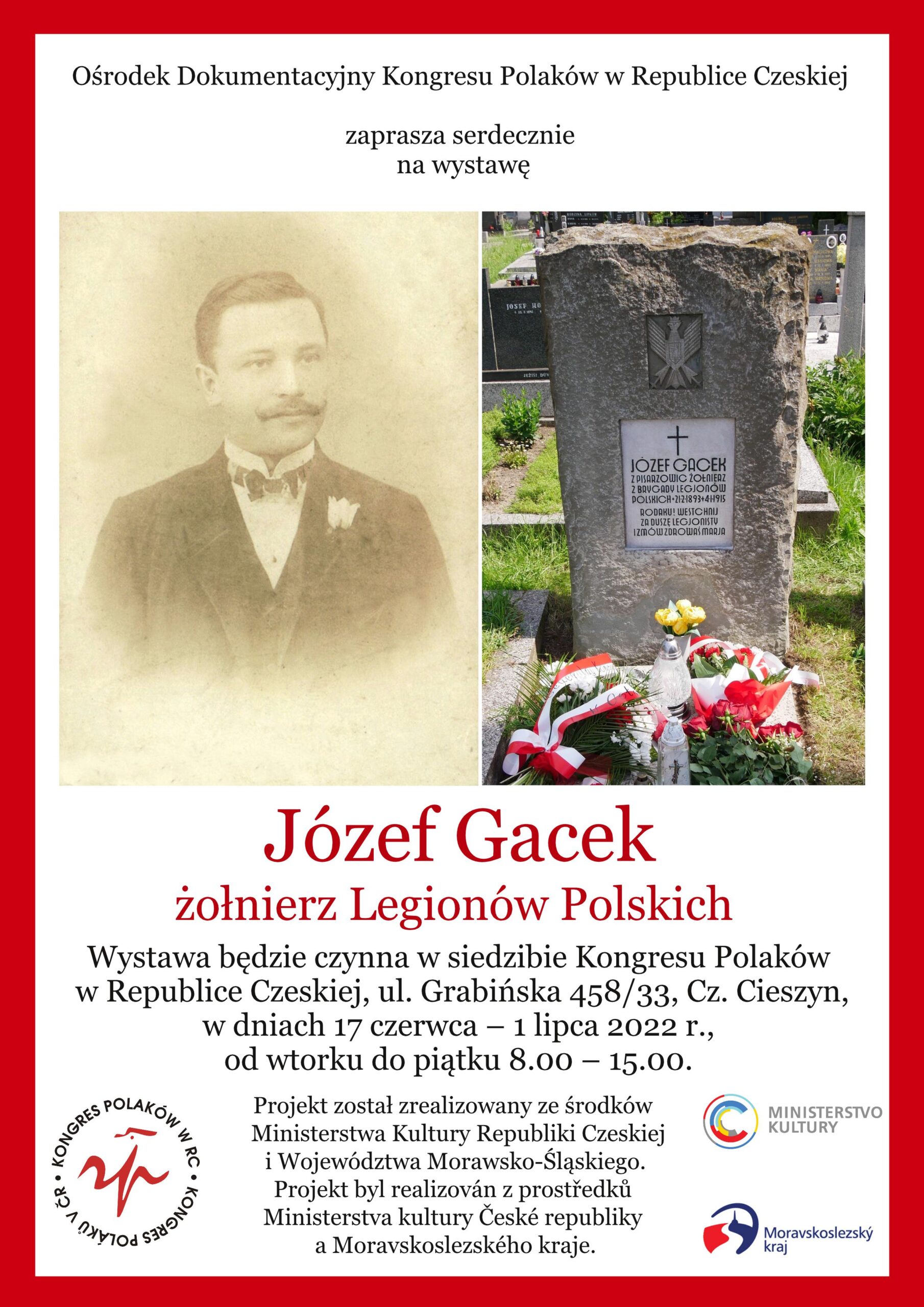 Wystawa „Józef Gacek, żołnierz Legionów Polskich” – zwrot.cz